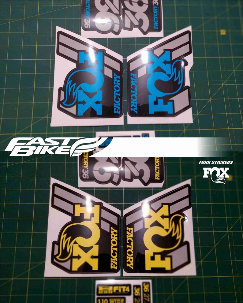 Fox 36 2018 Decals Stikers - Etsy