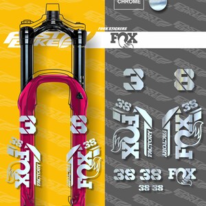 Fox 38 Factory 2021 Decals Stikers - Etsy