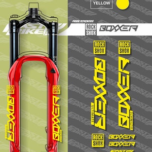 Boxxer Stickers Bike Fork - Etsy