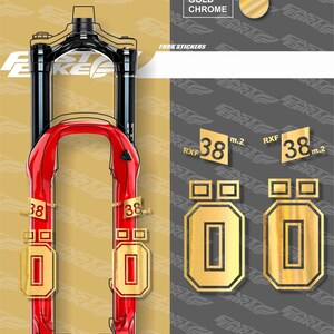 Ohlins Fox Stickers Bike Fork - Etsy