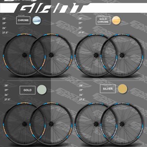 Custom Made GIANT Bike Rim Stickers - Etsy