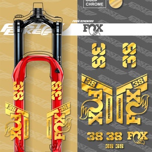 Fox 38 Performance Decals Stikers - Etsy