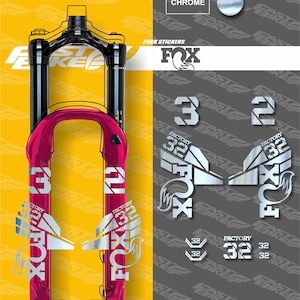 Fox 32 Factory Decals Stikers - Etsy