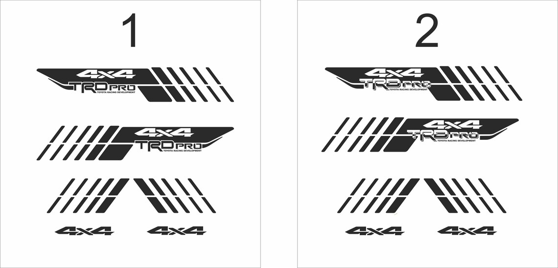 Toyota Tacoma TRD PRO SVG Vector File (digital Download) - Etsy