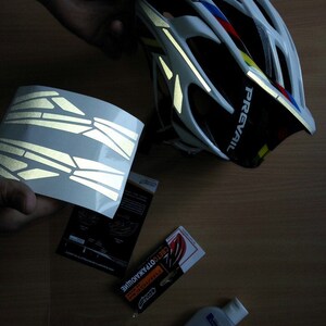 Reflective Safety Helmet Stickers - Etsy