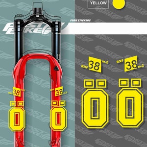 Ohlins Fox Stickers Bike Fork - Etsy