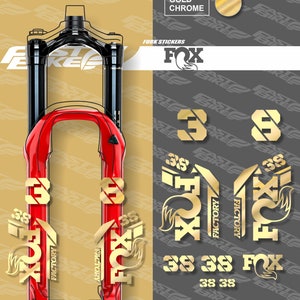 Fox 38 Factory 2021 Decals Stikers - Etsy