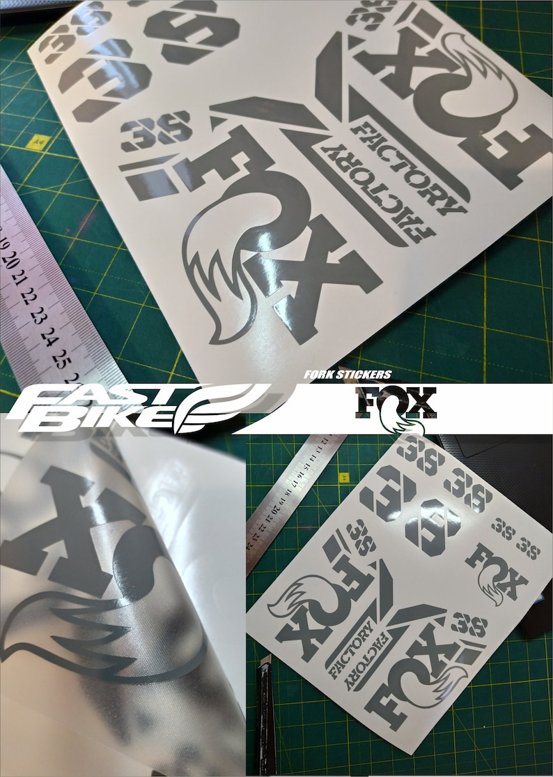 Fox 38 Factory 2021 Decals Stikers - Etsy