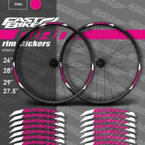 Custom Made GIANT Bike Rim Stickers - Etsy