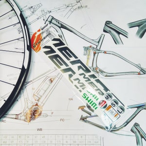 Custom Made Merida Bike Frame Decals Stickers - Etsy