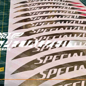 Specialized Bike Rim Decal Stickers. Specialized Stickers on - Etsy