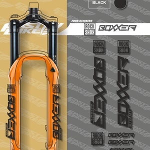 Boxxer Stickers Bike Fork - Etsy