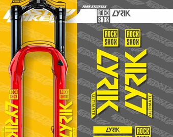 Rock Shox Lyrik 2020 Decals Stikers - Etsy