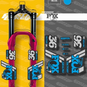 Fox 36 2018 Decals Stikers - Etsy