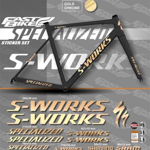 Custom Made S-works Decal Stickers on Bike.s-works Decals - Etsy