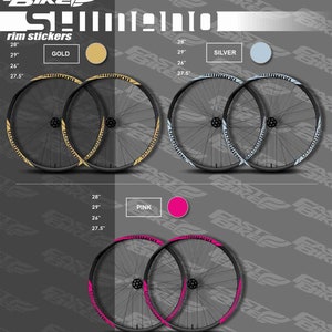 Custom Made Shimano Bike Rim Stickers. - Etsy