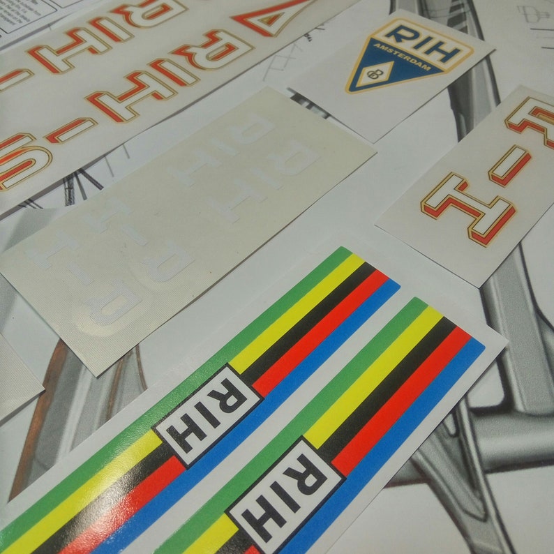 RIH SPORT Bike Frame Stickers Bike Stickers Bike Accessories | Etsy