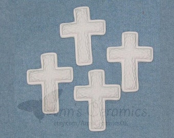 Plain Crosses Four Sizes - Made to Order - Paint Your Own Bisque - Etsy