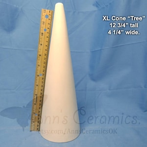 Decorative Cone "trees" - Made to Order - Paint Your Own Bisque - Etsy