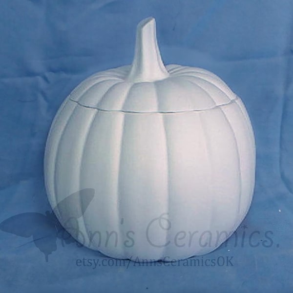 White Ceramic Pumpkin - Etsy