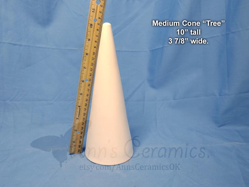 Decorative Cone "trees" - Made to Order - Paint Your Own Bisque - Etsy