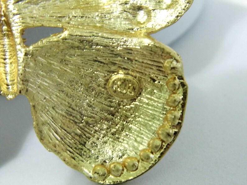 Stunning Vintage KJL Kenneth Jay Lane for Avon Large Enamel Aurora ...