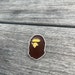 Bape Pin Hard Enamel Butterfly Back Pin - Etsy
