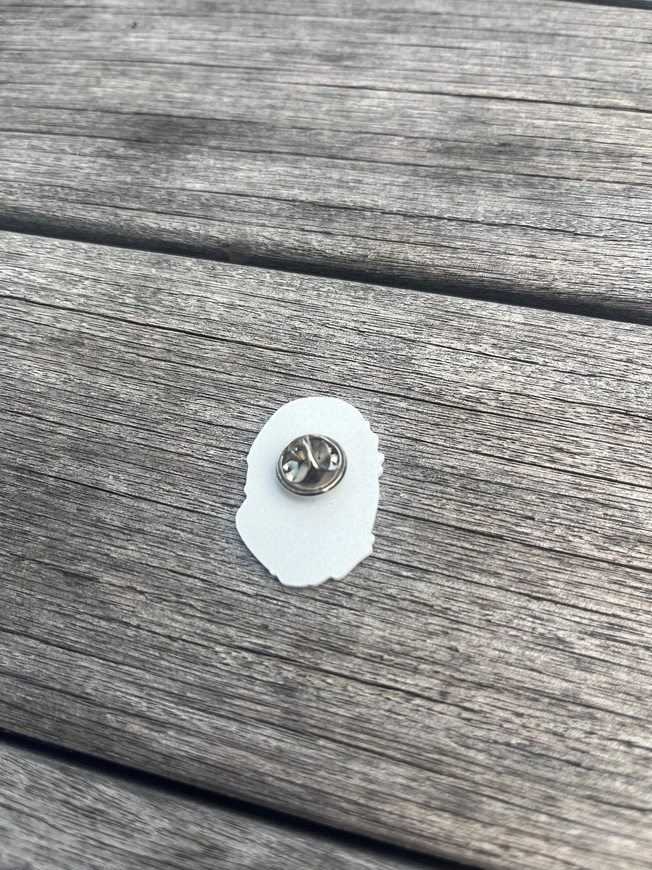 Bape Pin Hard Enamel Butterfly Back Pin - Etsy