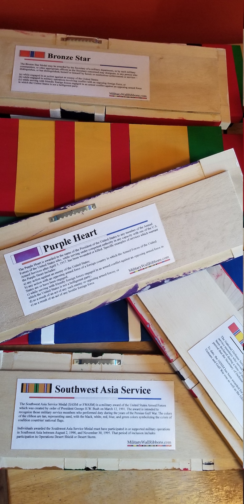 Combat Action Wall Ribbon - Etsy