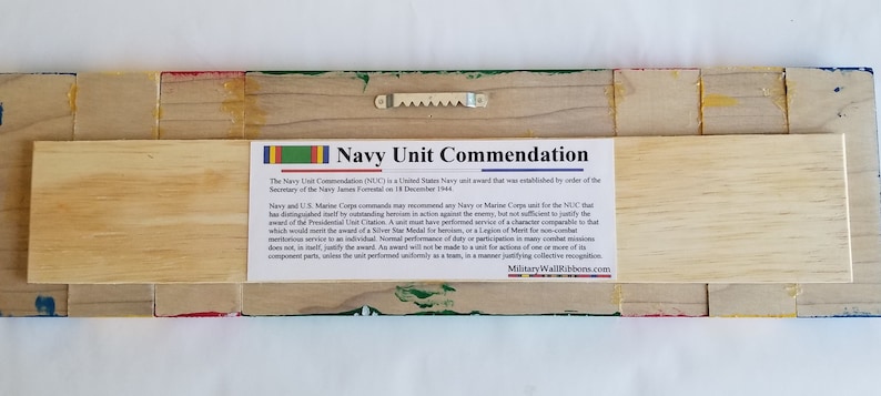 Navy Unit Commendation - Etsy
