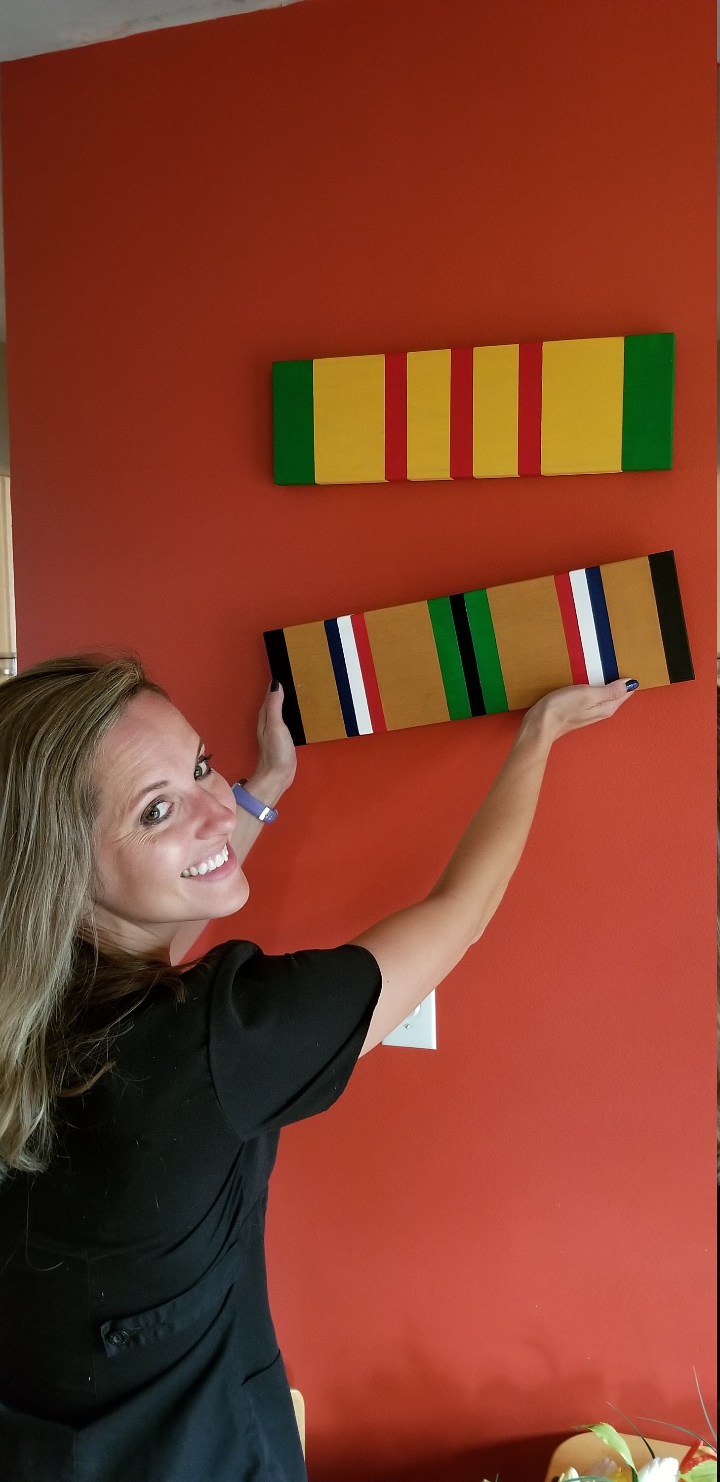 Afghanistan Campaign Wall Ribbon - Etsy