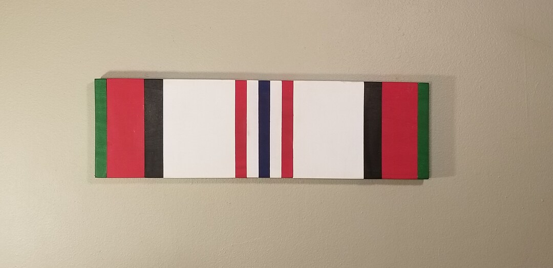 Afghanistan Campaign Wall Ribbon - Etsy