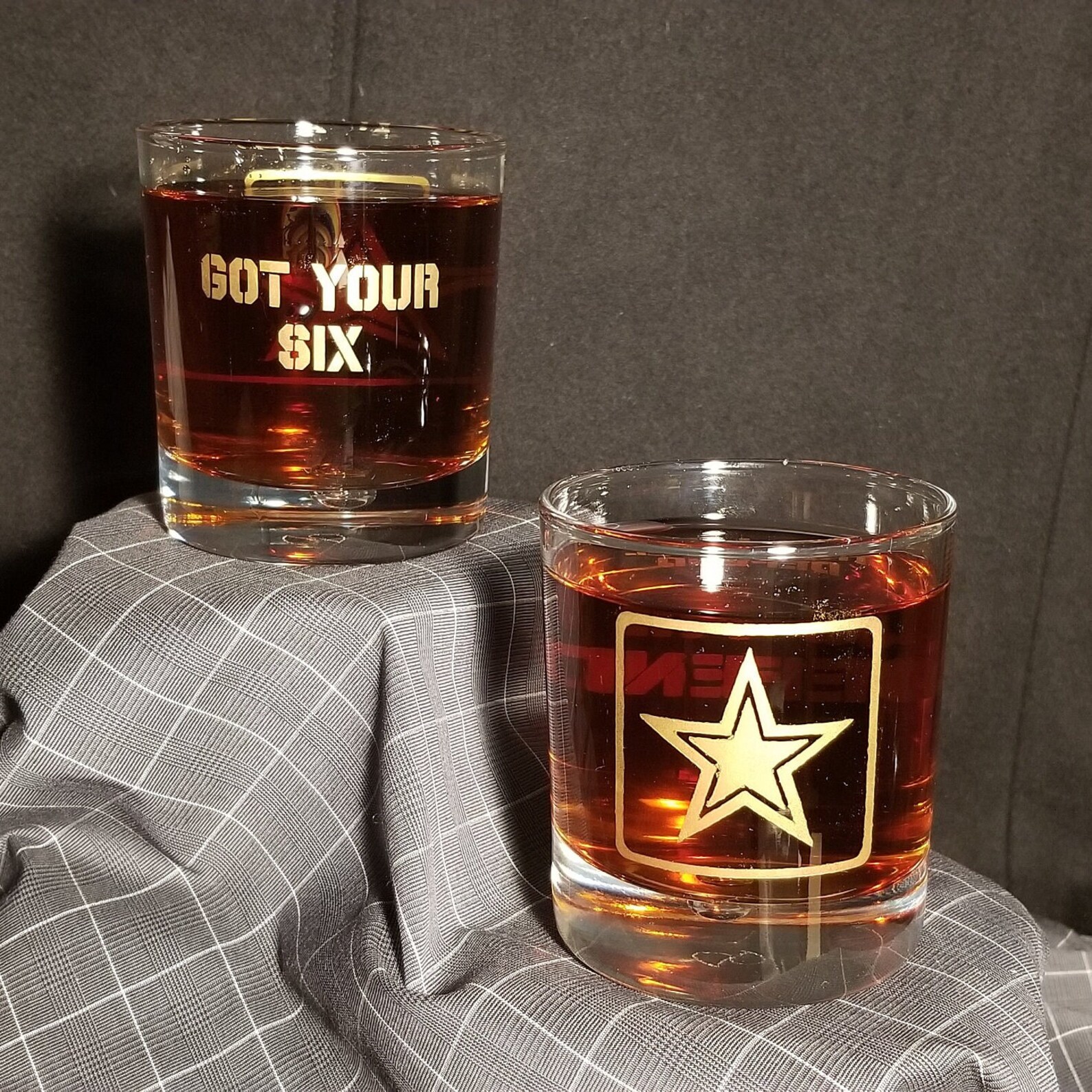 Army Glasses (set of 2) - Etsy
