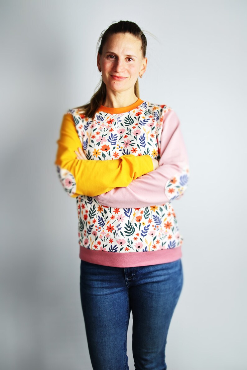 Freydis & Sun Sweater, Light Cuddly Sweat, Cotton, Also in Plus Sizes ...