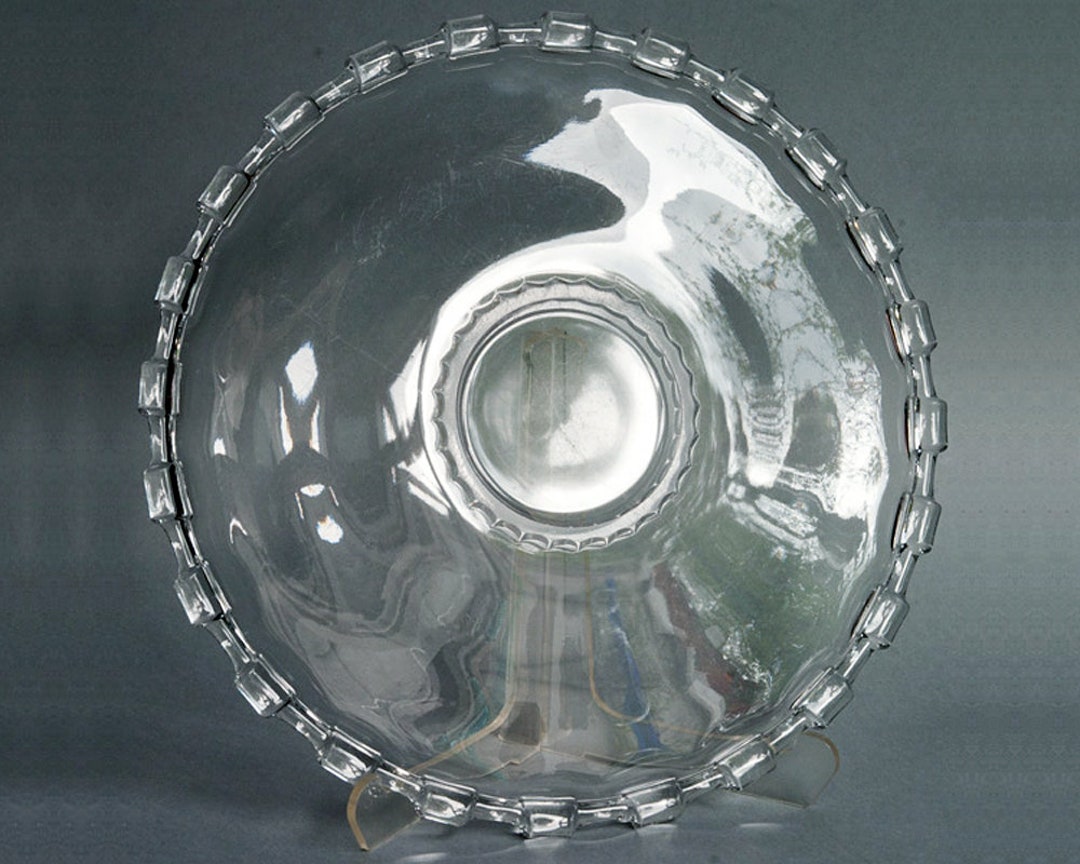 Val Saint Lambert Luxval 'rodin' Plate - Etsy