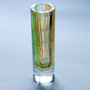 Studio Dino Ripa 'tallegio' Vase MCM Italy Art Glass - Etsy