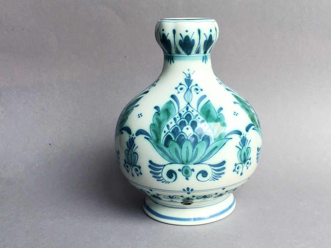 Delvert Lampbase Vasede Porceleyne Fles Delft Netherland MCM Dutch Art ...