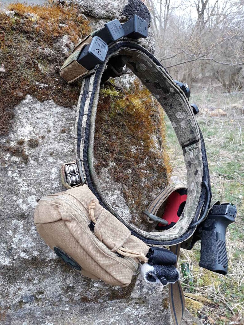 Tactical Belt Multicam Black Cobra D Ring RICON TACTICAL | Etsy