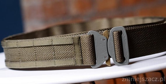 Tactical Belt Dark Olive Cobra RICON TACTICAL. | Etsy