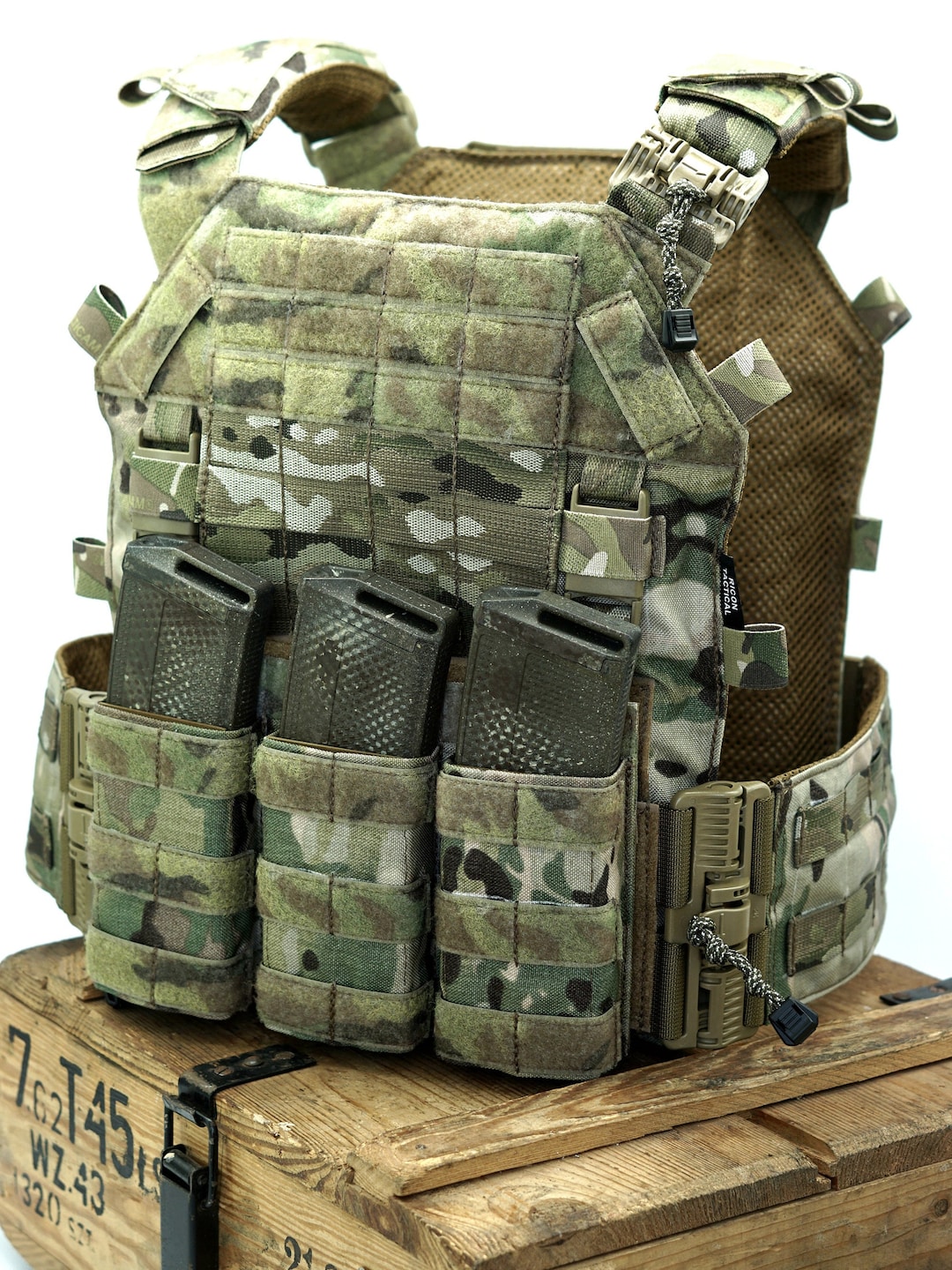 Plate Carrier Multicam Ricon Tactical - Etsy