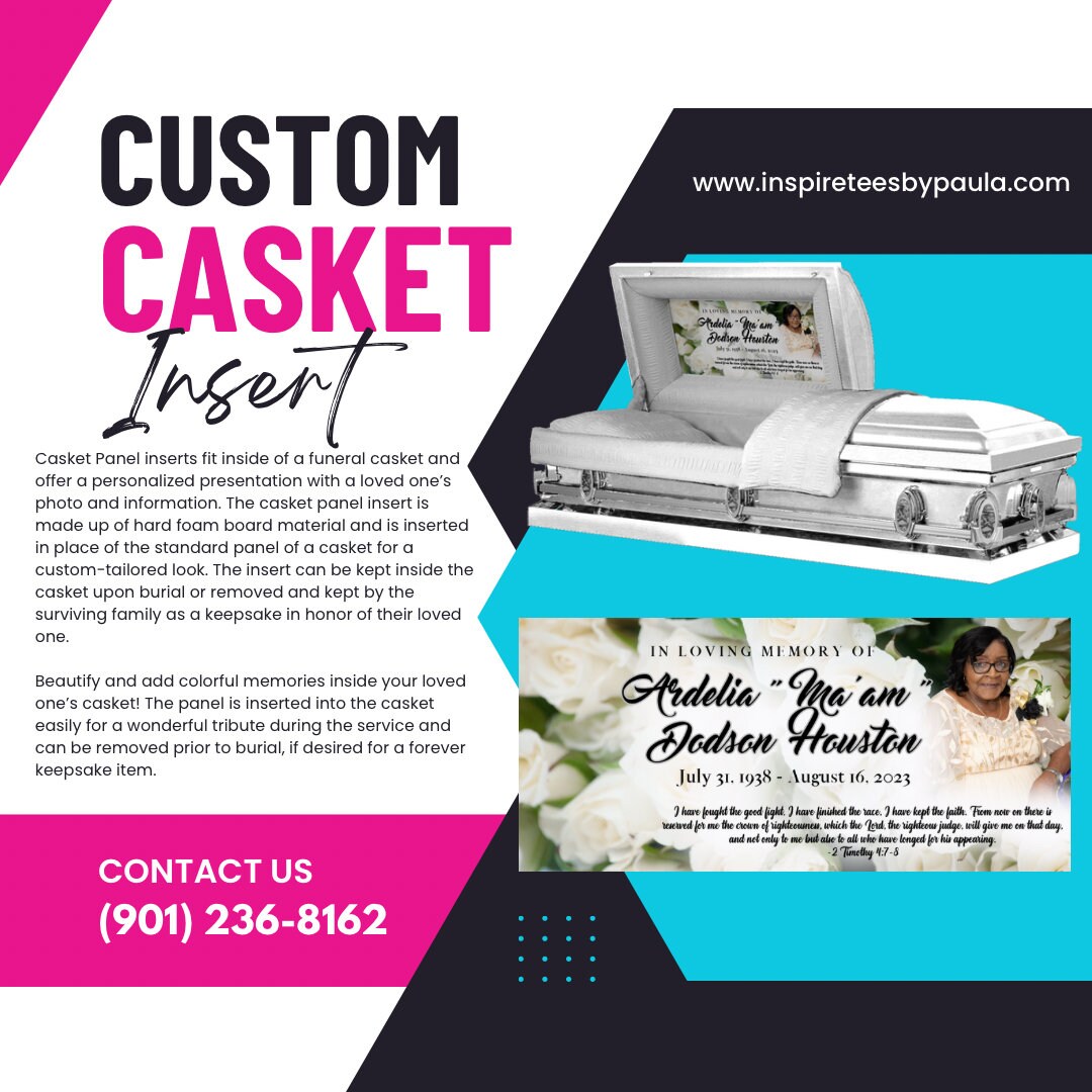 Custom Casket Panel - Etsy