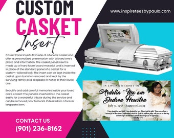 Casket Insert Panel Casket Insert Casket Panel - Etsy