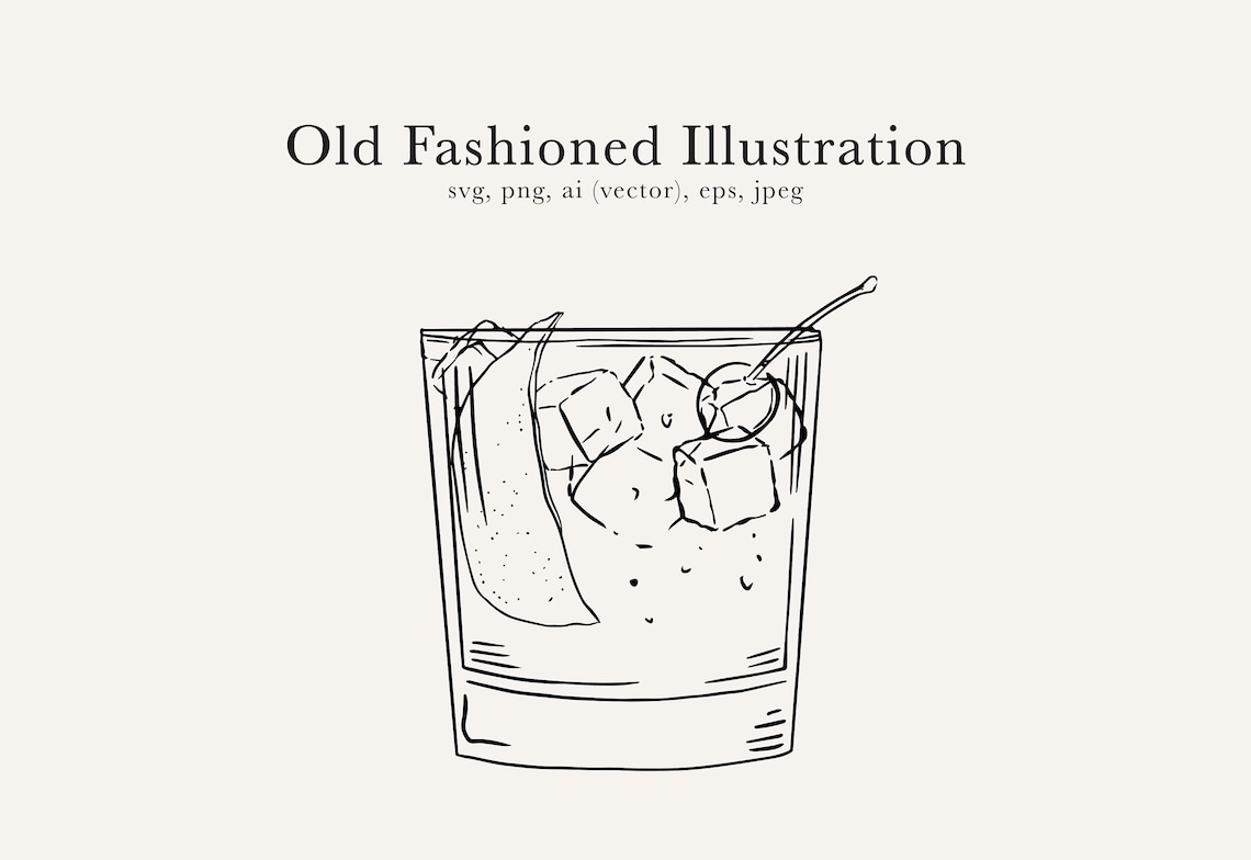 Old Fashioned Illustration Old Fashioned PNG Wedding - Etsy