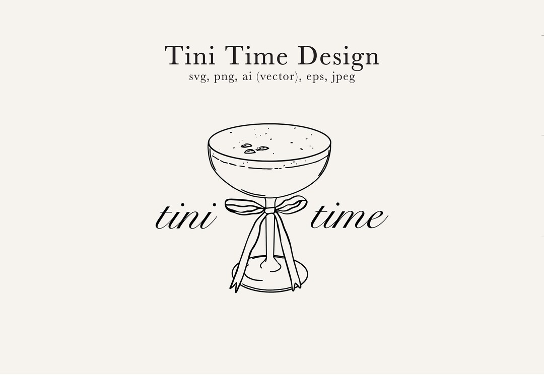 Tini Time Design, Espresso Martini Bach Design, Martini Design ...