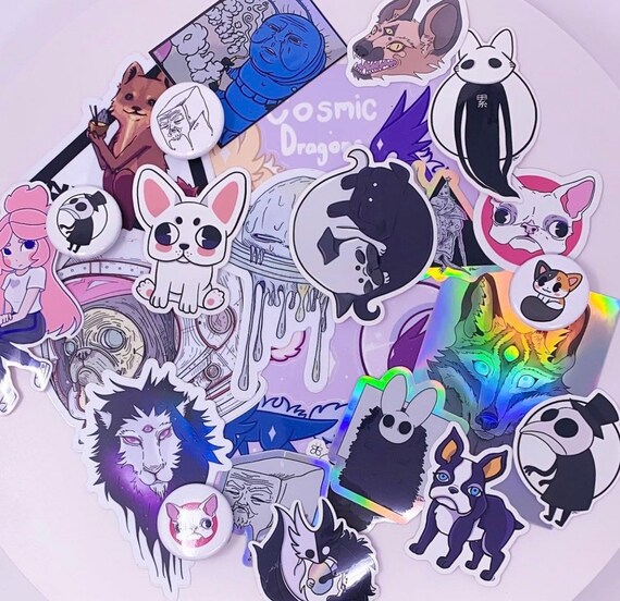 Mystery Sticker Pack | Etsy