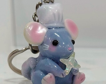 Crocheted Chef Rat Stuffed Rat in a Chef Hat Handmade Animal Amigurumi ...