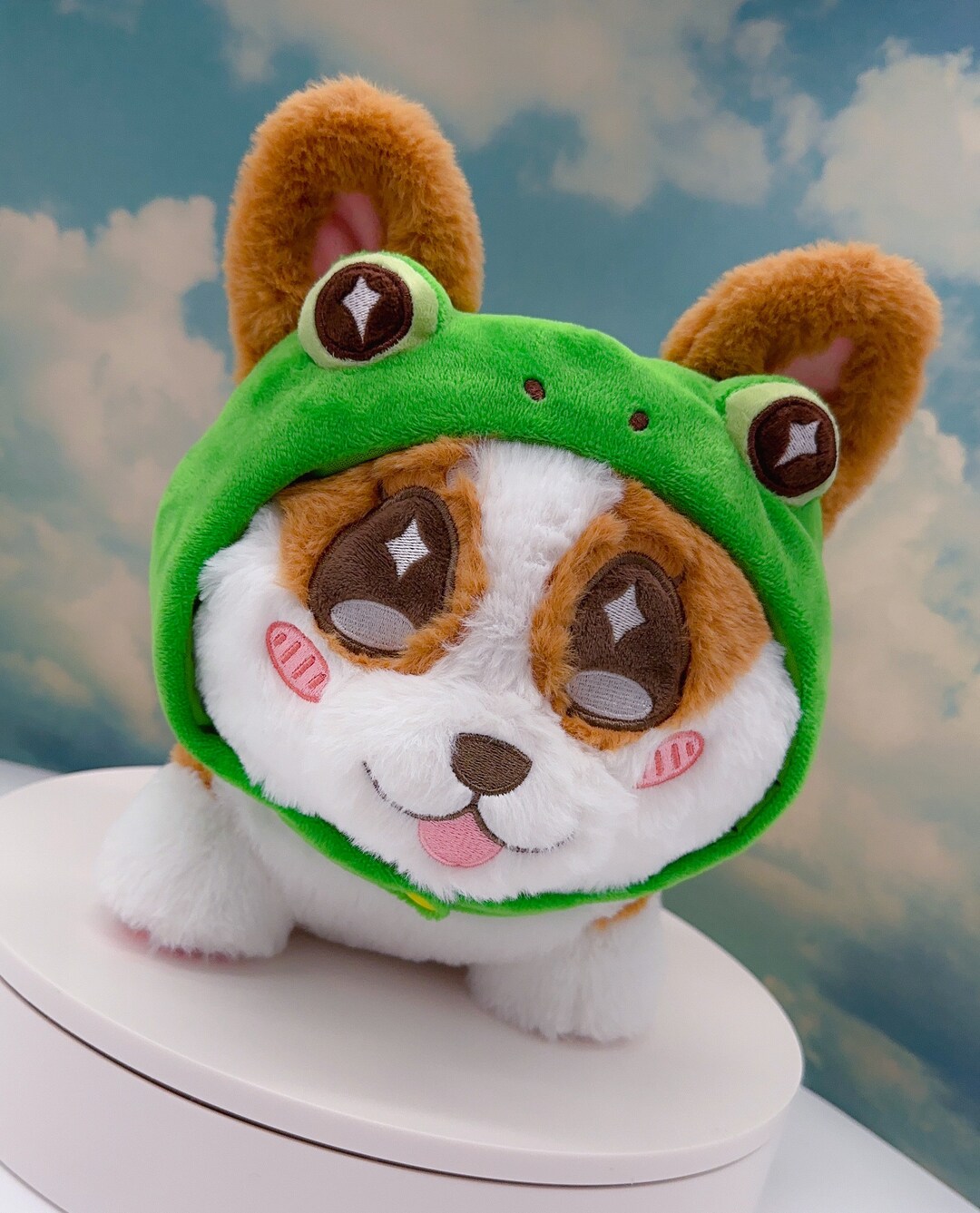 Froggy the Corgi Plushie! - Etsy