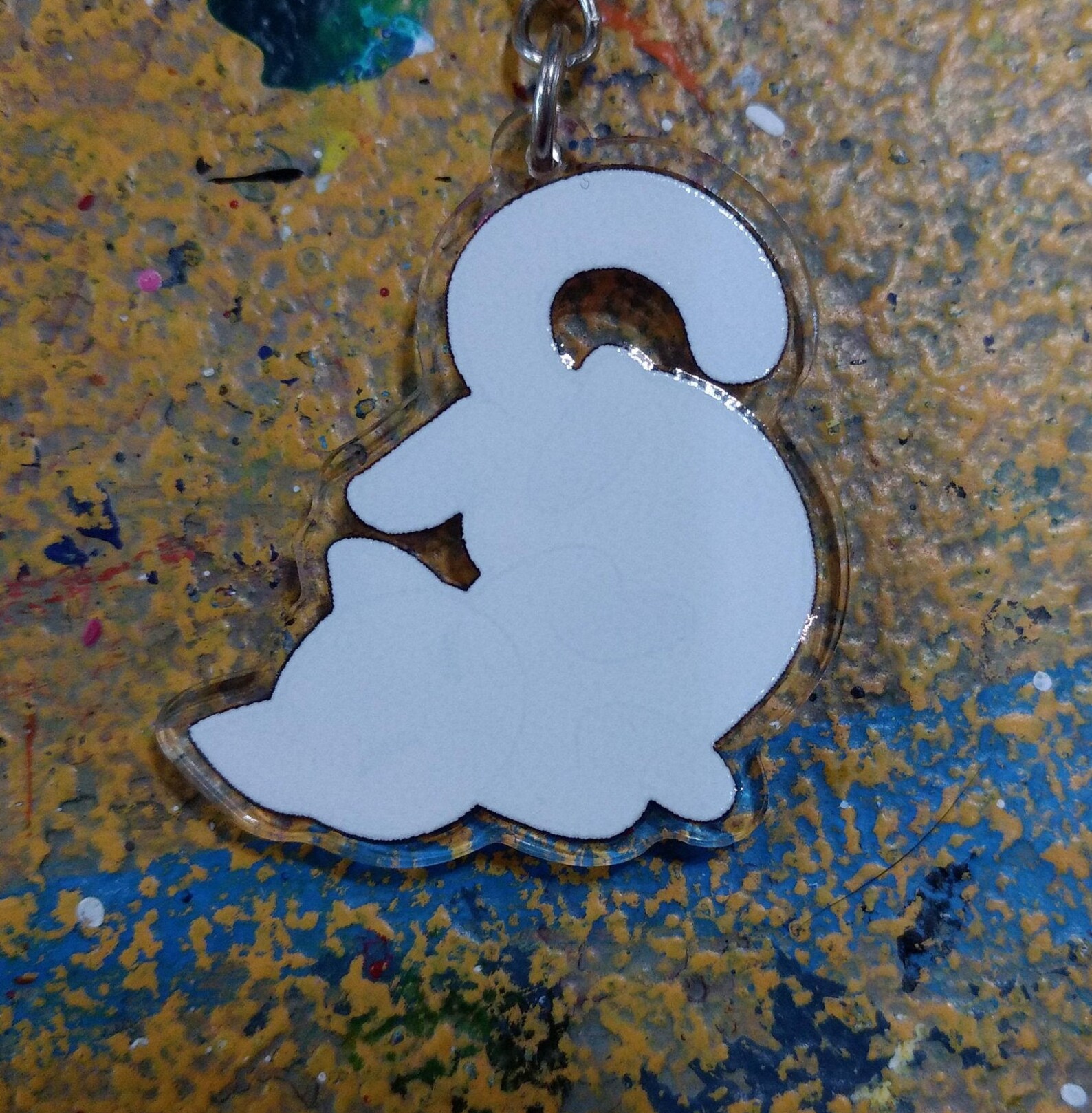 SALE Cat Acrylic Key-chain - Etsy