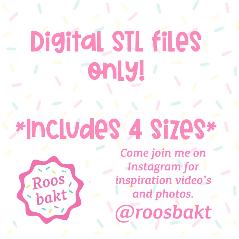 Boba Bubble Tea Kawaii Cookie Cutter Digital STL File for Decorating ...