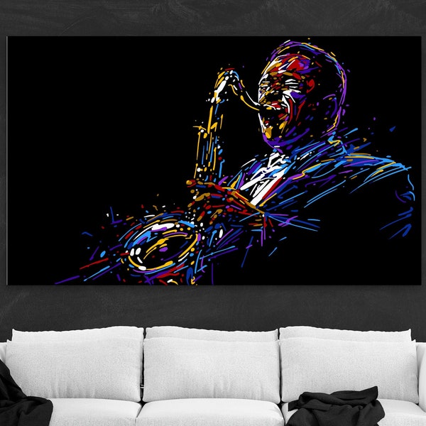 African American Jazz Art - Etsy